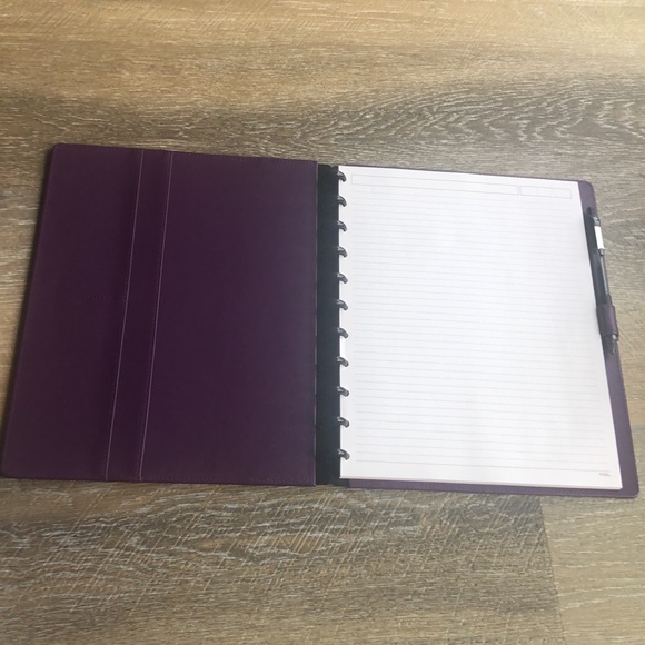 Office | Tul Custom Notetaking System Discbound Notebook Leather Cover ...
